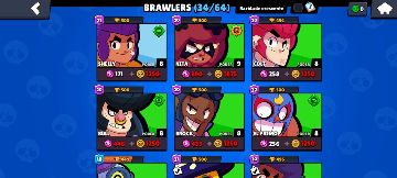 CONTA COM 34 BRAWLERZ! - Brawl Stars - GGMAX