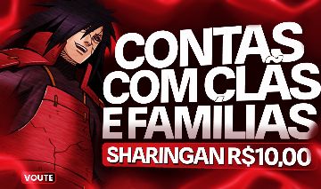 MELHOR PREÇO SHARINGANS 10R$!!! | - Roblox - Ninja Time - GGMAX