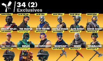 CONTA STEALTH REFLEX S3 FULL S2 INC 119 - Fortnite - Contas Fortnite ...