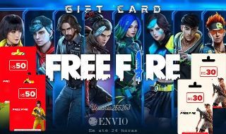 Gift Card Free Fire - Free Fire - Diamantes Free Fire - GGMAX