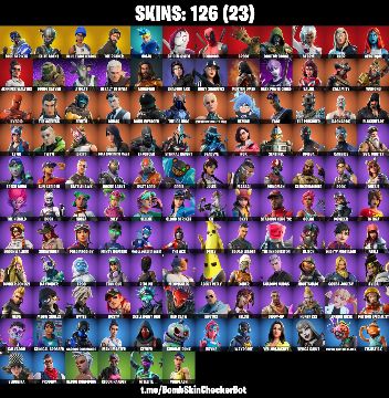 130+ SKINS | SEASON 3 FULL | PEIXOTO - Fortnite - Contas Fortnite - GGMAX