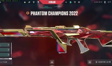 Phantom Champions 2022 RARA e faca - Valorant - Contas - GGMAX