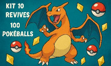 KIT 10 REVIVES + 100 POKÉBALLS (PokeMMO) - PokeMMO - GGMAX