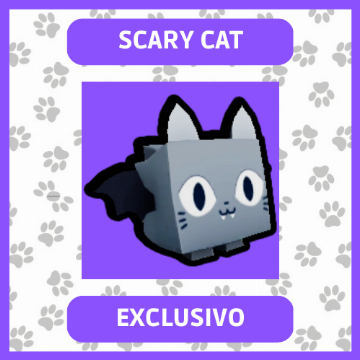 Scary Cat - Pet Simulator X - Roblox - Outros jogos Roblox - GGMAX