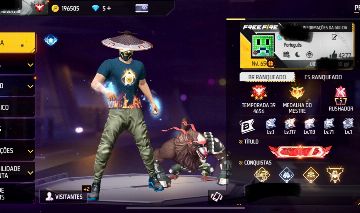 CONTA GEMADA (BANDEIRÃO, UMP RUBI, - Free Fire - Contas Free Fire - GGMAX