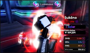 CONTA ANIME VANGUARDS/SUKUNA SHINY - Roblox - Anime Vanguards - GGMAX