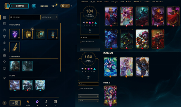 CONTA LOL FULL ACESSO | 101 SKINS | NVL - League of Legends - Contas ...