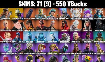 CONTA FORTNITE COM 71 SKINS LINA - Fortnite - Contas Fortnite - GGMAX