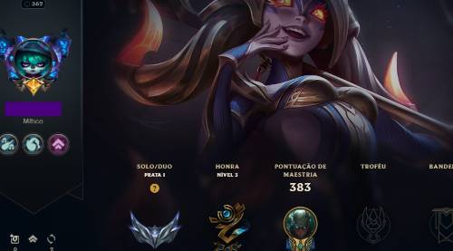Conta LOL Prata 1 skin 252 champs lvl - League of Legends - Contas - GGMAX