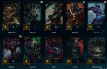 Conta LoL Main Mid/Top, 81 champ, 50 - League of Legends - Contas - GGMAX