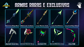 BRAWLHALLA - ARMAS RARAS & EXCLUSIVAS - Brawlhalla - Códigos, Keys e ...