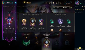LOL Conta nivel 385 com Jinx Exaltada + - League of Legends - Contas ...