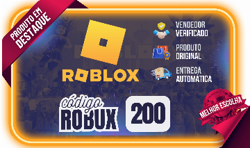 CÓDIGO ROBLOX | 200 ROBUX GIFT CARD | - Roblox - Robux - GGMAX