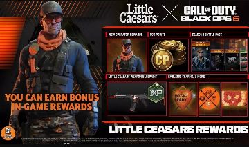 PACOTE LITTLE CAESARS COD BLACK OPS 6 - Call of Duty - COD Warzone - GGMAX