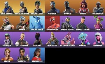 25 skins-s2 inc, s4 full, banner - Fortnite - Contas Fortnite - GGMAX