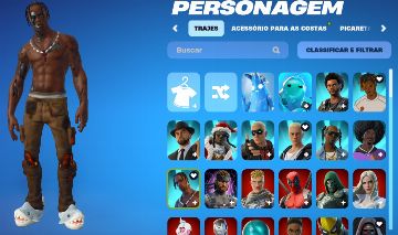 Conta Fortnite RARA - travis scot e - Fortnite - Contas Fortnite - GGMAX