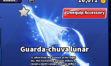 Lunar Parasol/ Blade Ball (ÚNICO - Roblox - Blade Ball - GGMAX