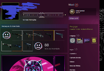 Conta prime de CS Patente Aguia/ NIVEL - Counter Strike 2 - Contas e ...