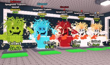 09 Spaghetti Tualetti De diferentes - Roblox - Roube um Brainrot - GGMAX