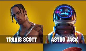 CONTA RARA TRAVIS SCOTT E ASTRO JACK 22 - Fortnite - Contas Fortnite ...