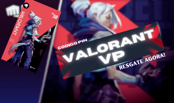 Código de VP - VALORANT - Valorant - Valorant Points e Presentes - GGMAX