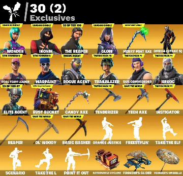 CONTA RARA FORTNITE WONDER, IKONIK, - Fortnite - Contas Fortnite - GGMAX