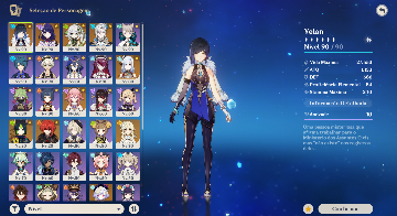 Yelan C3 + varios T5 e duas armas 5 - Genshin Impact - Contas - GGMAX