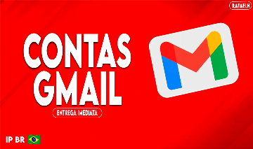 CONTAS GMAIL / GOOGLE NOVAS ( IP BR ) + - Emails - GGMAX