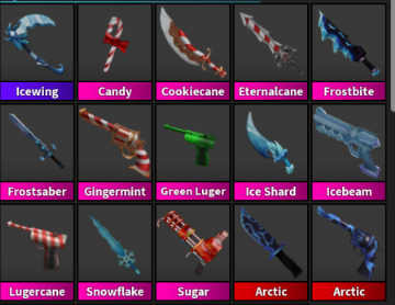 [PROMOÇAO] FACAS E GODLY | SETS | - Roblox - Murder Mystery 2 - GGMAX