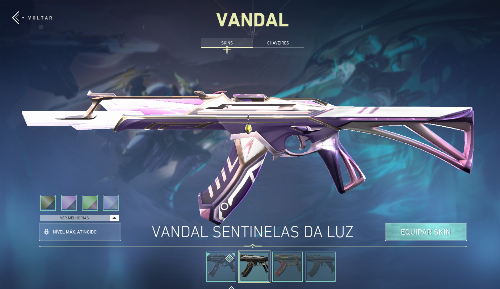 VANDAL/FACA SAQUEADORA/ PHANTOM ONI/ - Valorant - Contas - GGMAX