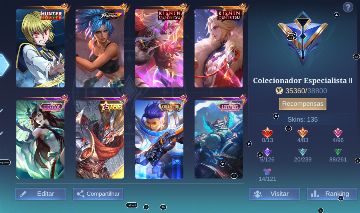 Conta com skin hunter x hunter - Mobile Legends - GGMAX