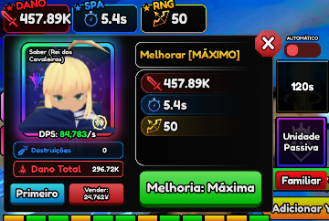 CONTA COM RAGNA E 2 MONARCA - Roblox - Anime Vanguards - GGMAX