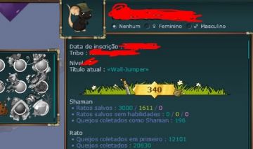 Conta Transformice 12.1k/20K FULL Race - Transformice - GGMAX