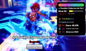 Sung Jin Woo Evo de Almighty + Poseidon - Roblox - Anime Defenders - GGMAX
