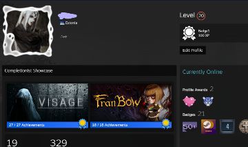 Conta steam level 20 com 5 anos e 82 - Steam - Contas Steam - GGMAX