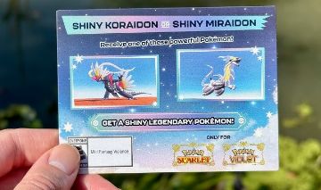 Pokemon Miraidon Shiny ou Koraidon Shiny - Nintendo - GGMAX