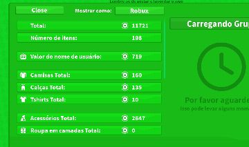 CONTA DE ROBLOX MAIS DE 11K ROBUX GASTO - Roblox - Outros jogos Roblox ...