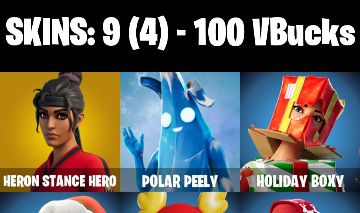 CONTA FORTNITE COM 9 SKINS HERON STANCE - Fortnite - Contas Fortnite ...