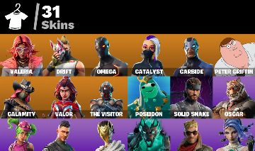 FORTNITE 31 SKINS FULL ACESSO com S4 - Fortnite - Contas Fortnite - GGMAX