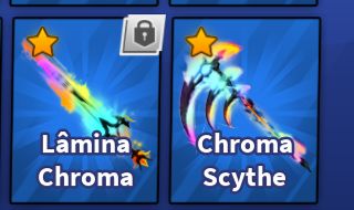 Chroma Blade + Chroma Scythe (Com kill - Roblox - Blade Ball - GGMAX