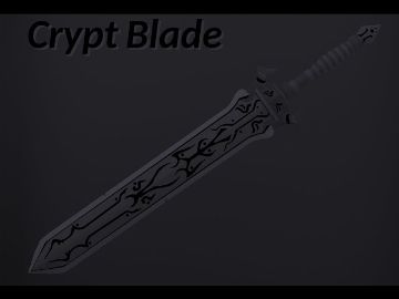 Crypt Blade 3 Estrelas PEN - Roblox - Anime Adventures - GGMAX
