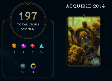 CONTA COM RUSTY BLITZCRANK E 197 SKINS - League of Legends - Contas - GGMAX