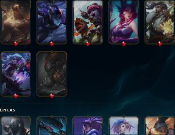 Conta low elo 75 skins sendo 12 - League of Legends - Contas - GGMAX