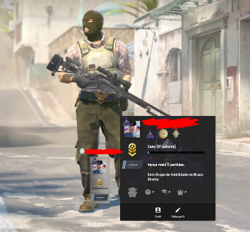 Conta prime cs2 com 3 medalhas (teia - Counter Strike 2 - Contas e ...