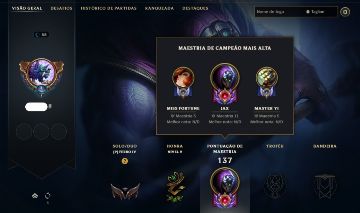 FERRO IV - 37 CAMPEÃO - 22900 EA - LVL - League of Legends - Contas - GGMAX