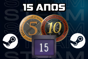 STEAM - CONTA ANTIGA 15 ANOS (2007) - Steam - Contas Steam - GGMAX