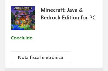 Full Acesso Java + Bedrock Comprada no - Minecraft - GGMAX