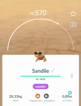 Sandile - Pokémon Go - Pokemon GO - GGMAX