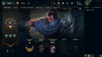 Conta LoL Gold 4, Unico dono, 80+ - League of Legends - Contas - GGMAX