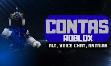 CONTAS ROBLOX | ALT / VOICE CHAT / - Roblox - Outros jogos Roblox - GGMAX